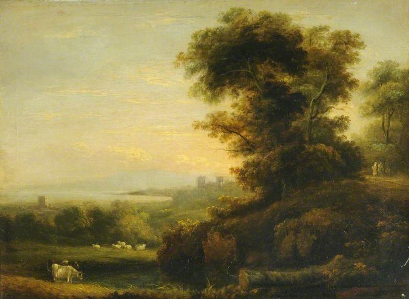Purchase Oil Painting Replica Evening by John Rathbone (1745-1807 ...