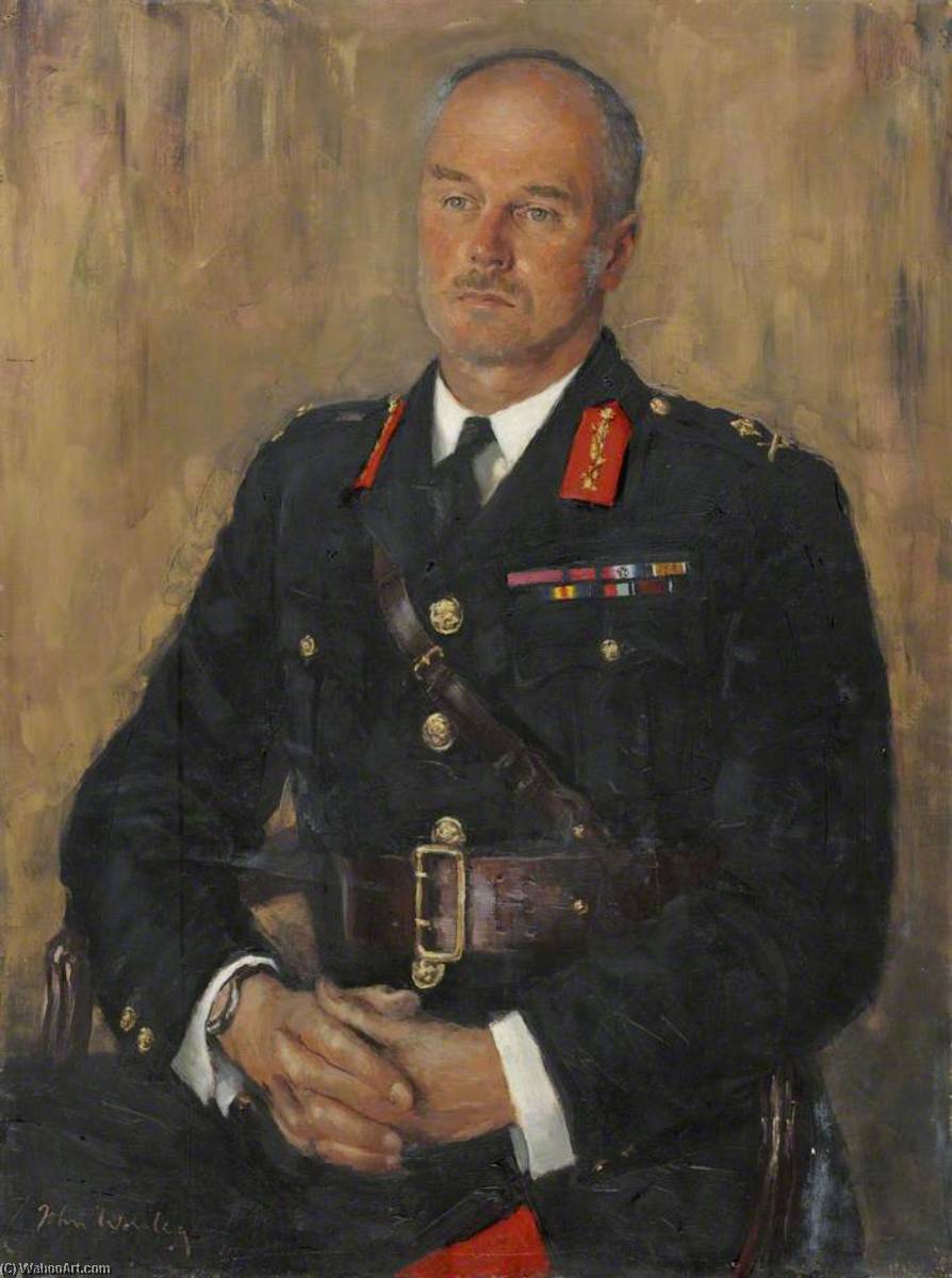 Major General Hamilton Wilkie Simpson (b.1895), 1945 by John Worsley ...