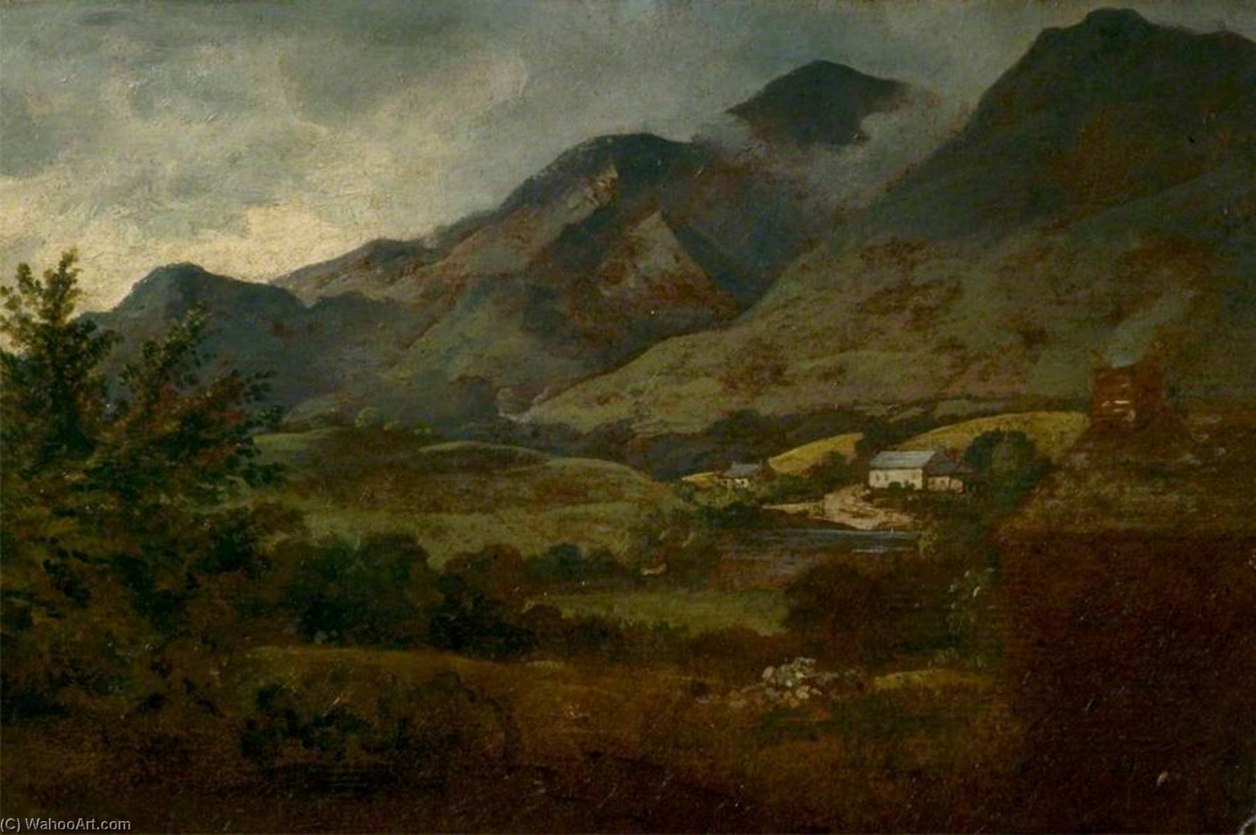 Order Artwork Replica Applethwaite, Cumberland by George Howland ...