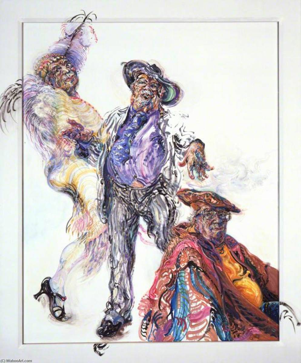 George Melly, 1998 by Maggi Hambling Maggi Hambling | ArtsDot.com