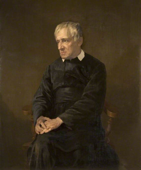 Artwork Replica Cardinal Newman (1801–1890), 1879 by William Thomas ...