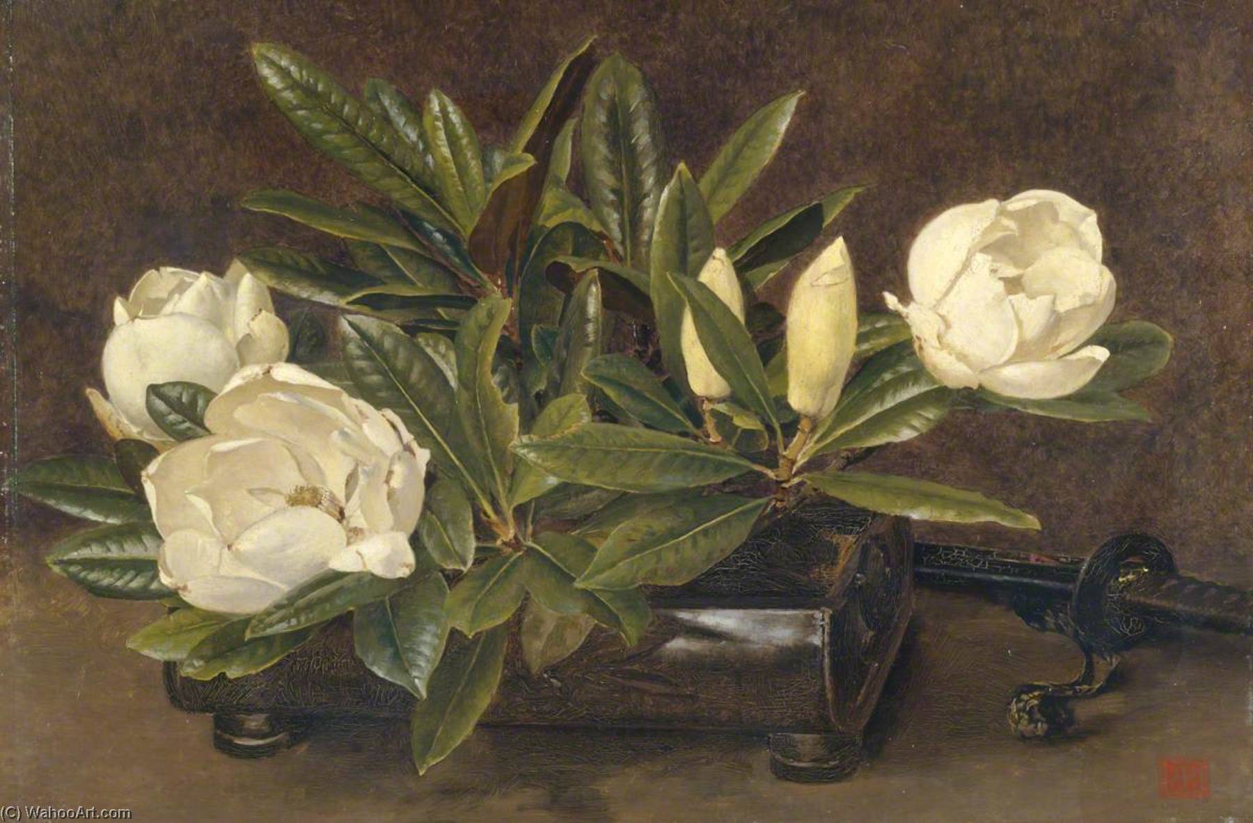 Art Reproductions Magnolias, 1900 by Alfred William Parsons (1847-1920 ...