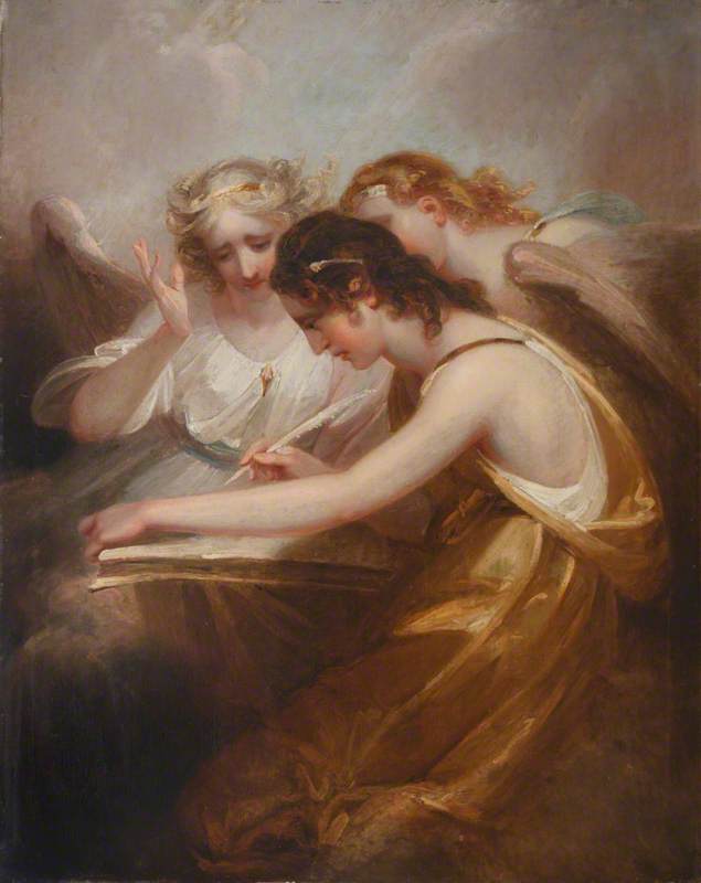 Get Art Reproductions Recording Angels by Henry Singleton (1766-1839 ...