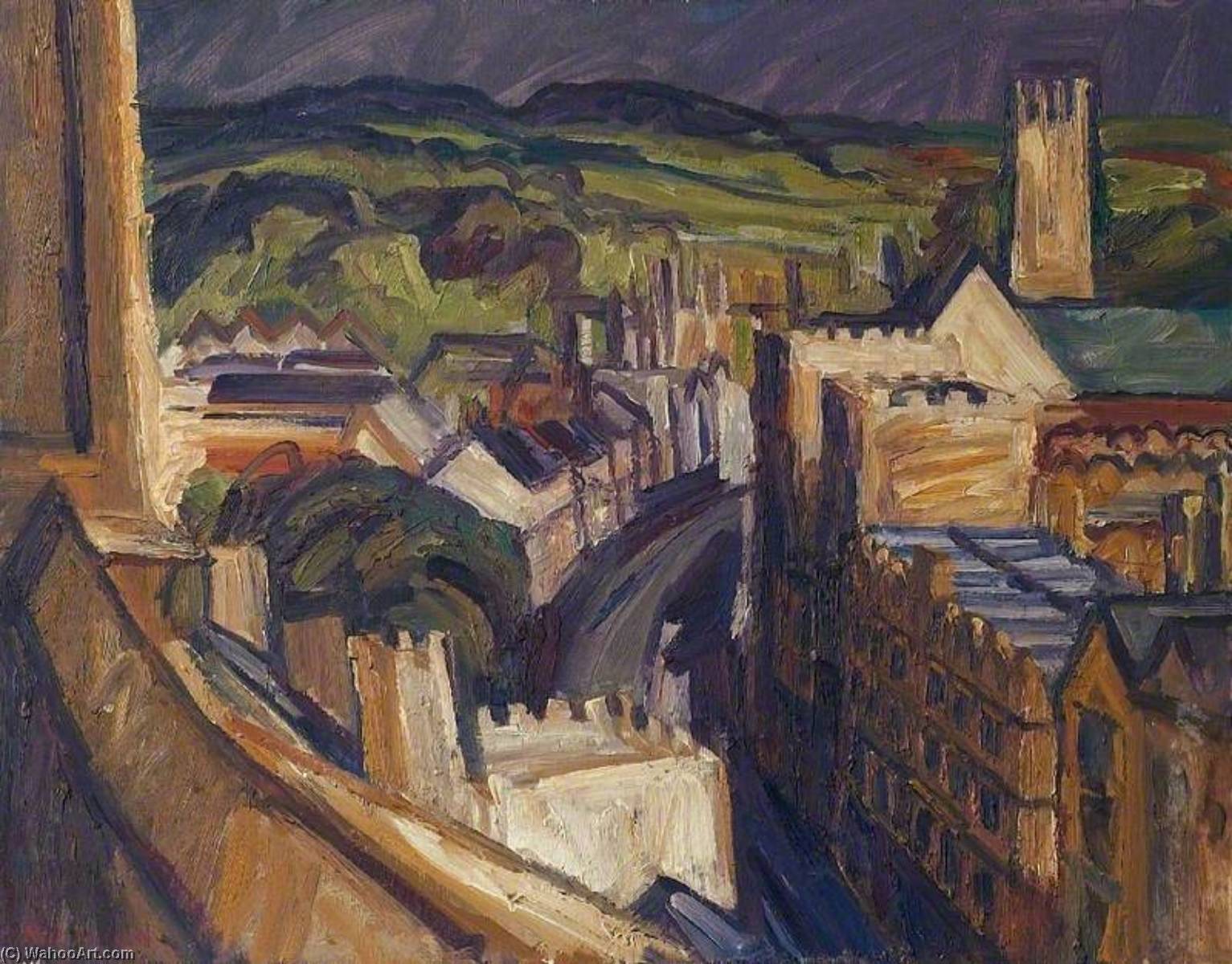 The High Street, Oxford, 1993 by Nick Schlee Nick Schlee | ArtsDot.com