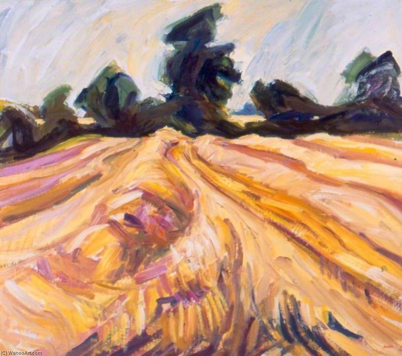 A Gap in the Hedge, Upper Basildon, Berkshire by Nick Schlee Nick ...