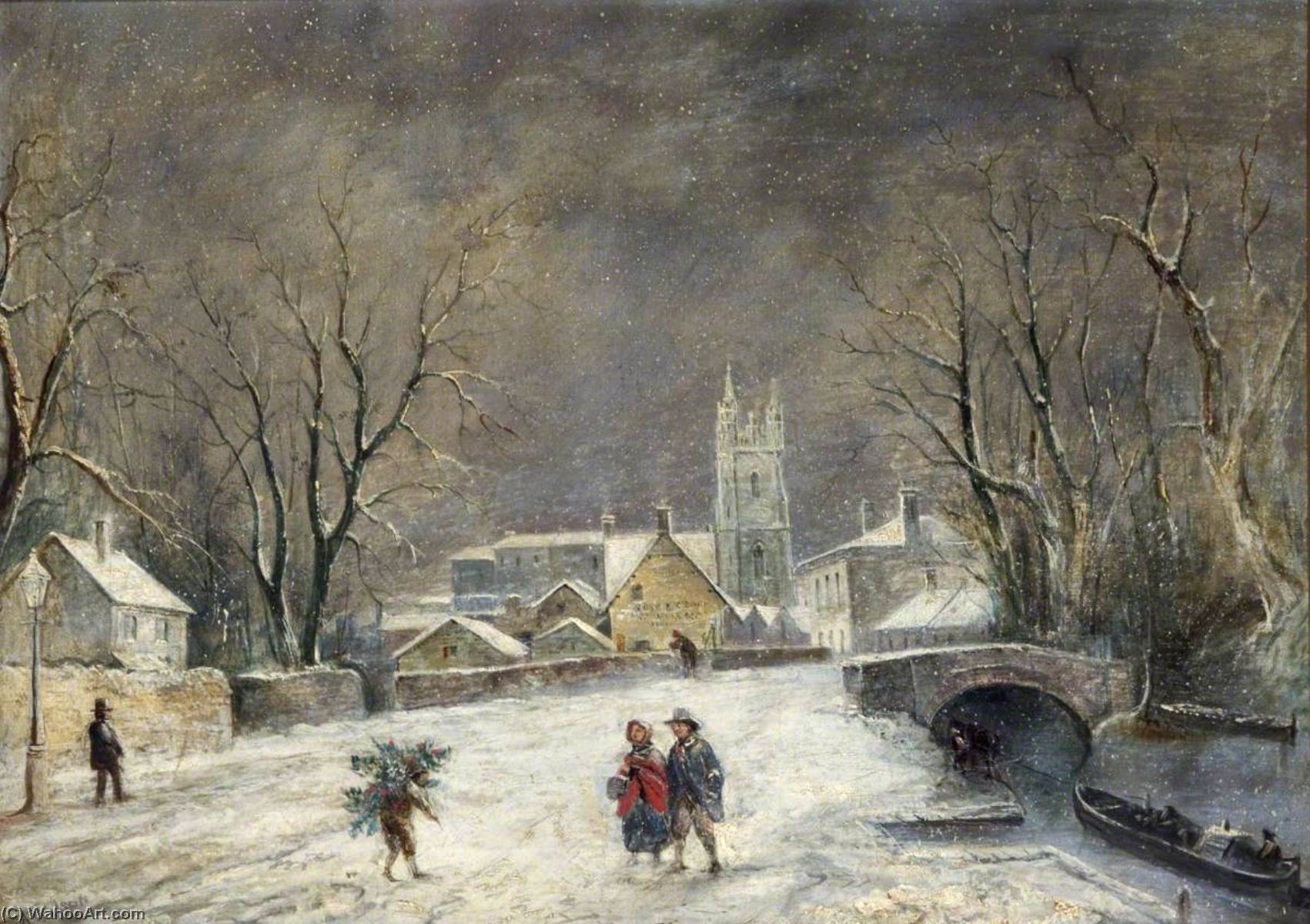 Order Artwork Replica Cardiff from the North by Alexander Wilson (1766 ...