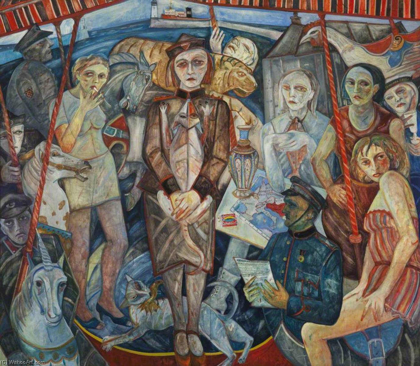 The Deadly Wars, 1992 by Joyce W Cairns Joyce W Cairns | ArtsDot.com