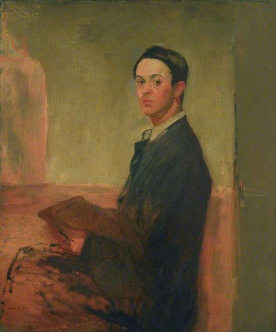 Self Portrait, 1902 de Albert Rutherston (1881-1953) Albert Rutherston ...