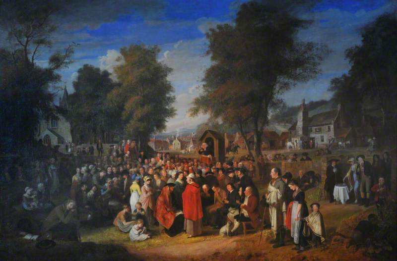 Buy Museum Art Reproductions The Mauchline Holy Fair, 1830 by Alexander ...