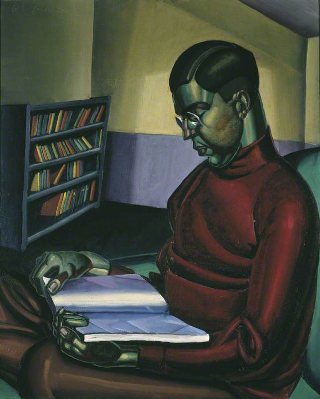 Oil Painting Replica Joseph Brewer, 1925 by William Mccance (Inspired ...