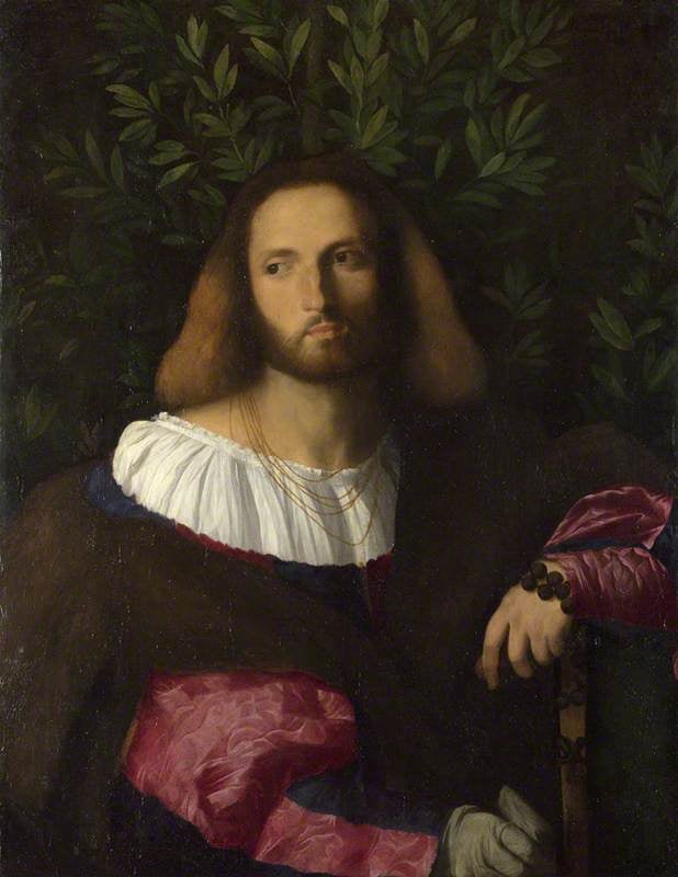 Museum Art Reproductions Portrait of a Poet, 1516 by Palma Il Vecchio ...