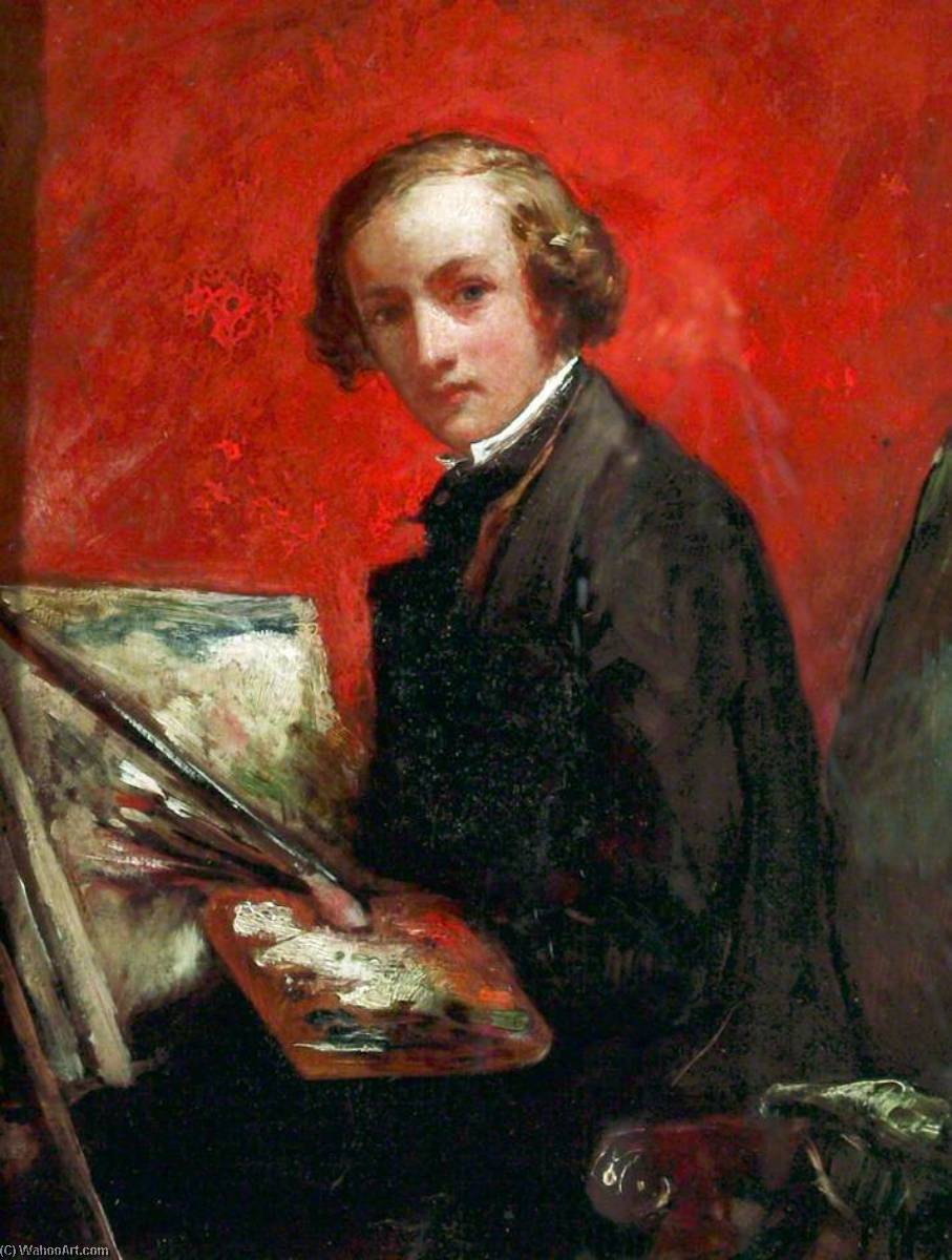 Comprar Reproducciones De Arte Del Museo Autorretrato, 1883 de Sir John Everett Millais (1829 ...