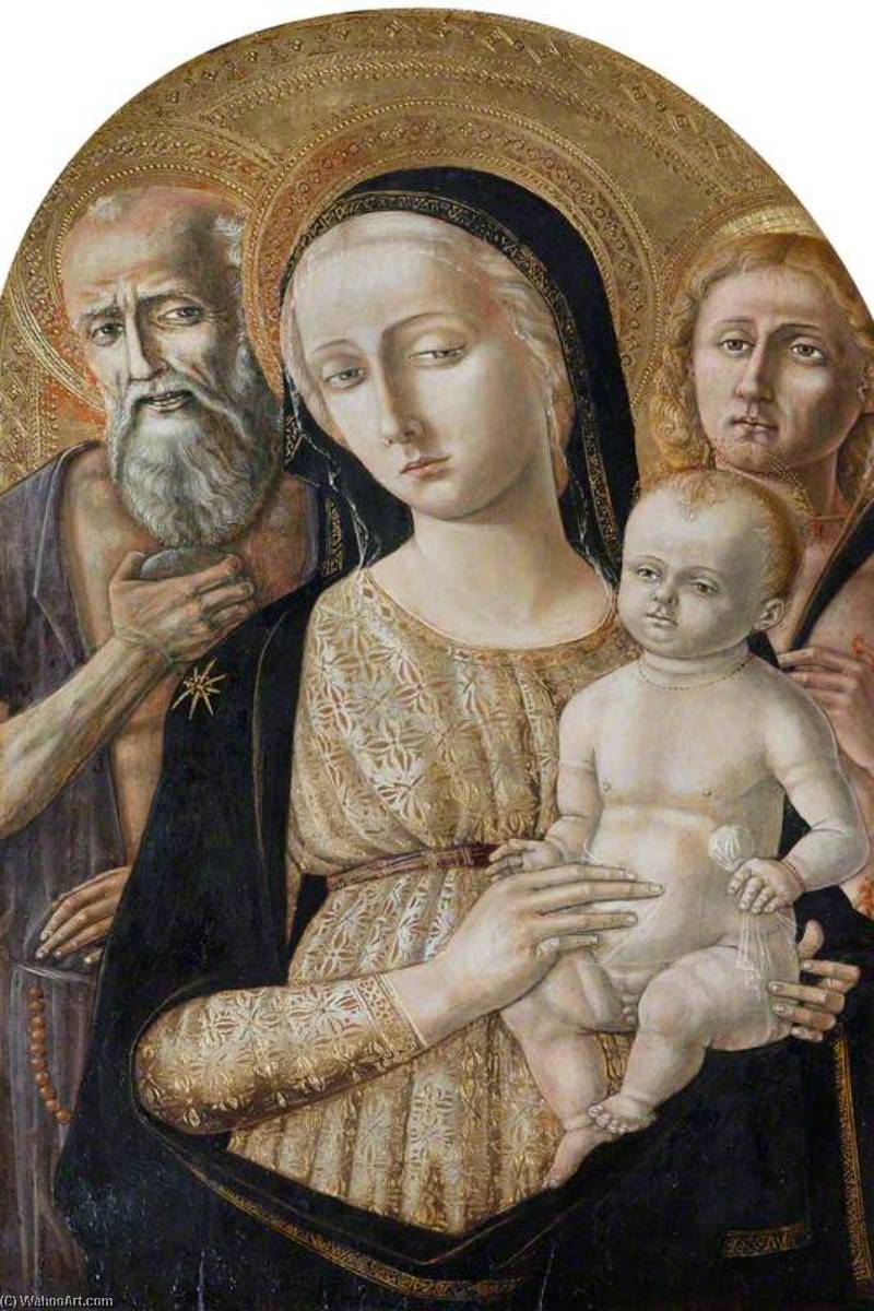 Get Art Reproductions Madonna and Child with Saint Jerome and Saint ...