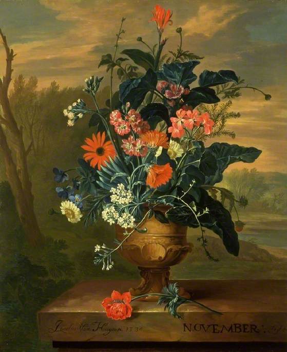 Ordinare Riproduzioni D'arte Dodici Mesi di Fiori Novembre di Jacob Van ...