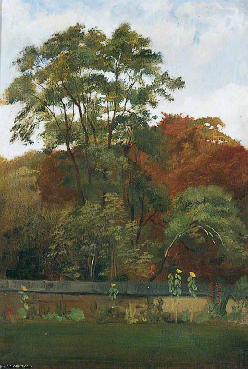 Buy Museum Art Reproductions Outer Courtyard and Glade at Naworth by ...