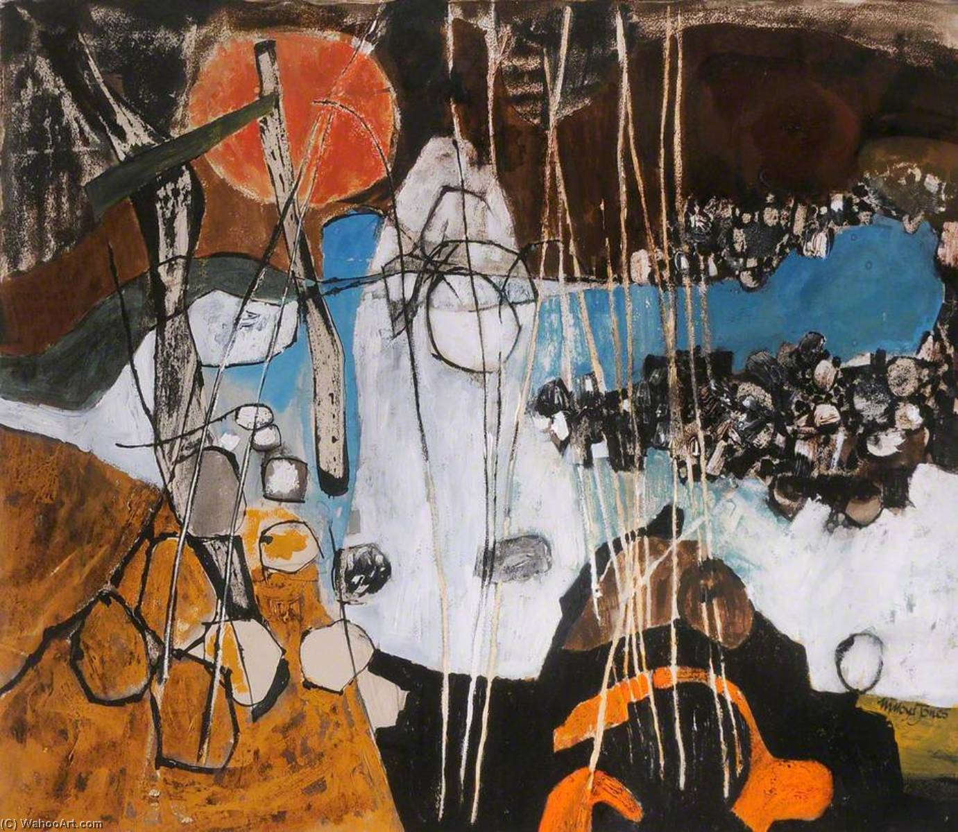 Abstract Landscape by Mary Lloyd Jones Mary Lloyd Jones | ArtsDot.com