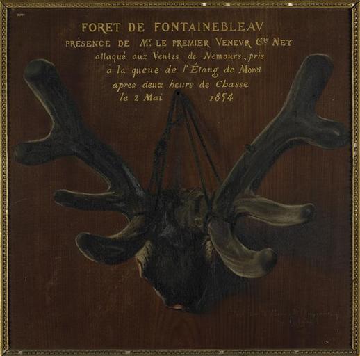 Get Art Reproductions MASSACRE DE CERF (FORET DE FONTAINEBLEAU) by ...