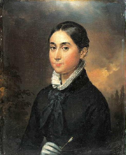 Oil Painting Replica Madame Marfaing by Federico De Madrazo Y Kuntz ...