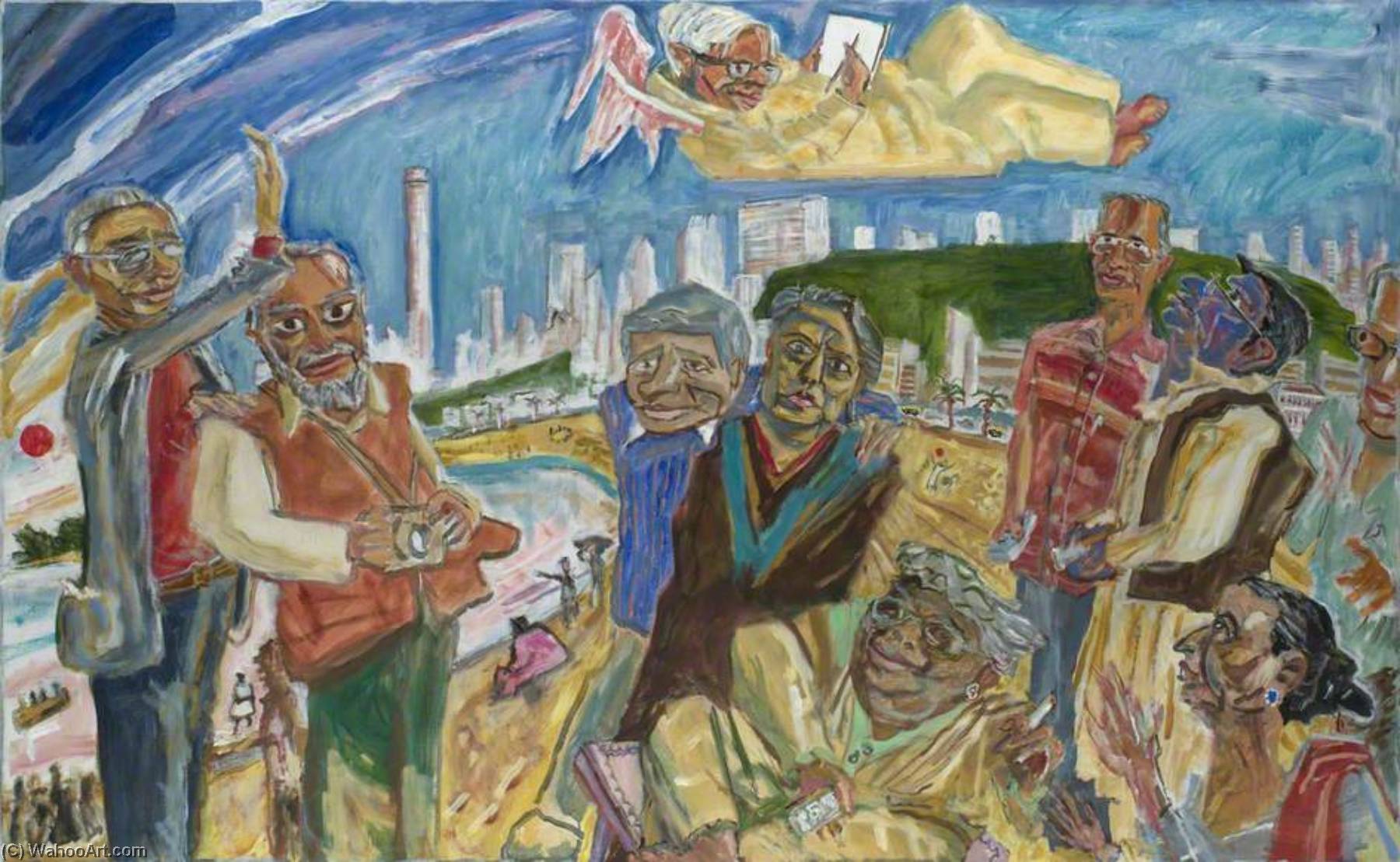 Around Bhupen, 2009 by Timothy Hyman Timothy Hyman | ArtsDot.com