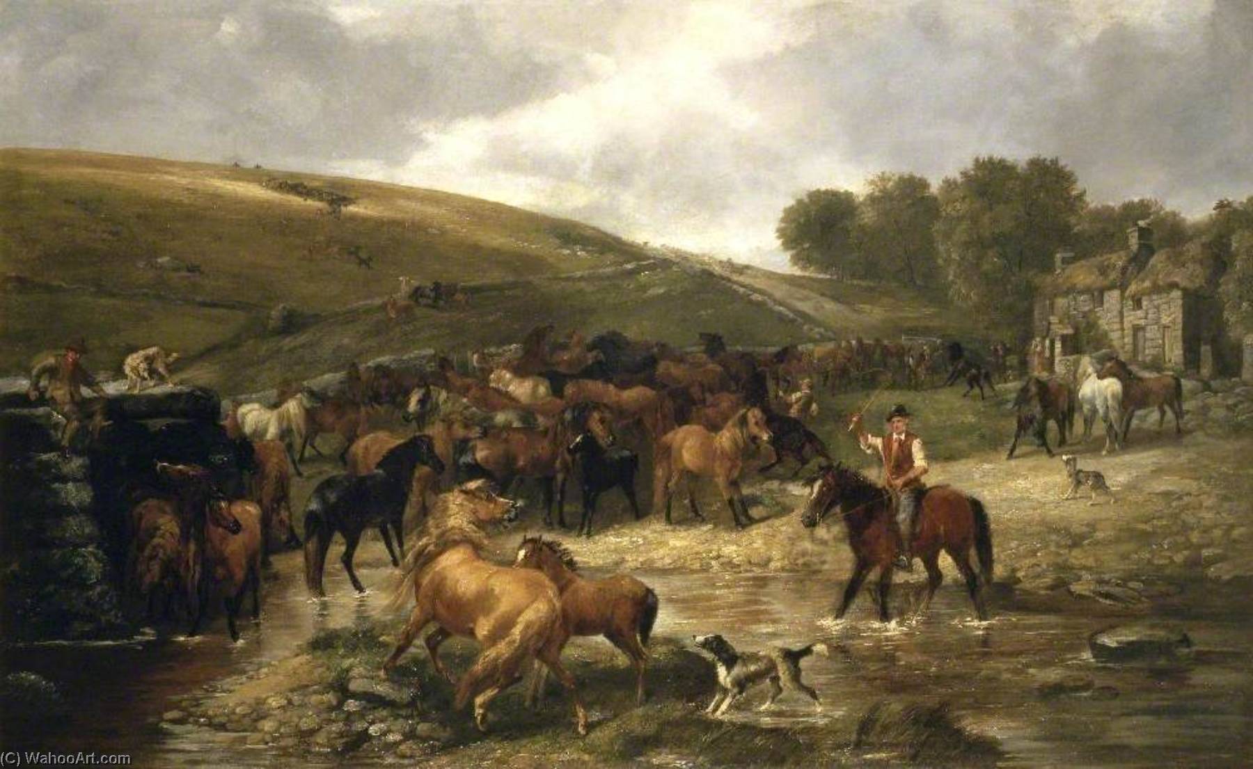 Dartmoor Drift, Devon by Arthur James Stark Arthur James Stark ...