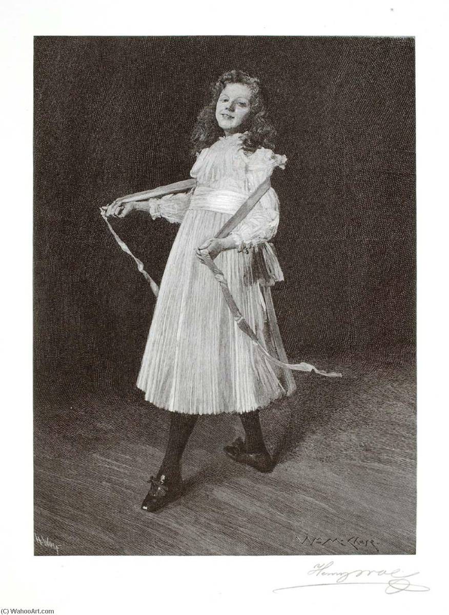 La hija del artista, 1896 de Henry Wolf (1925-2005, Austria) Henry Wolf ...