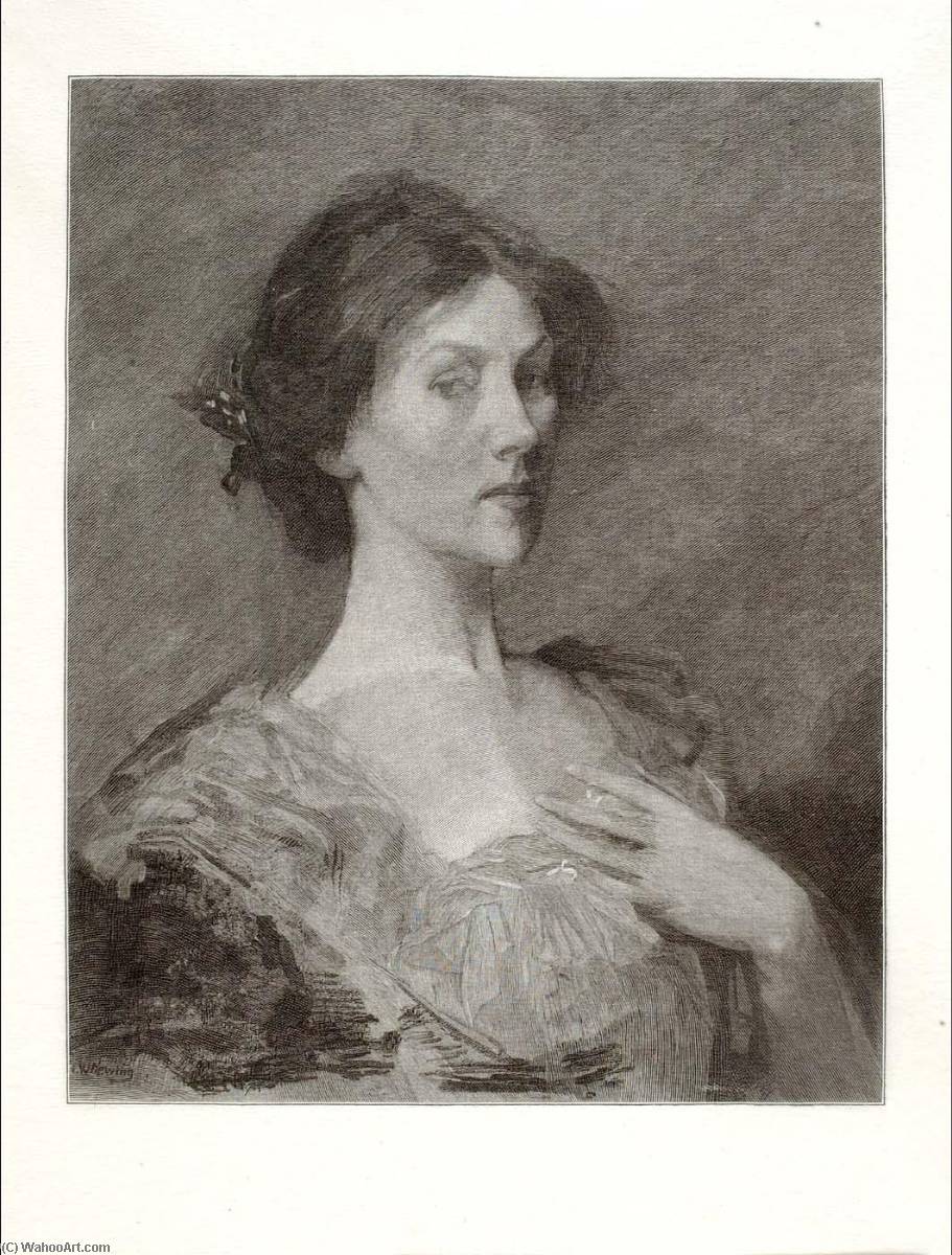 A Head, 1913 by Henry Wolf (1925-2005, Austria) Henry Wolf | ArtsDot.com