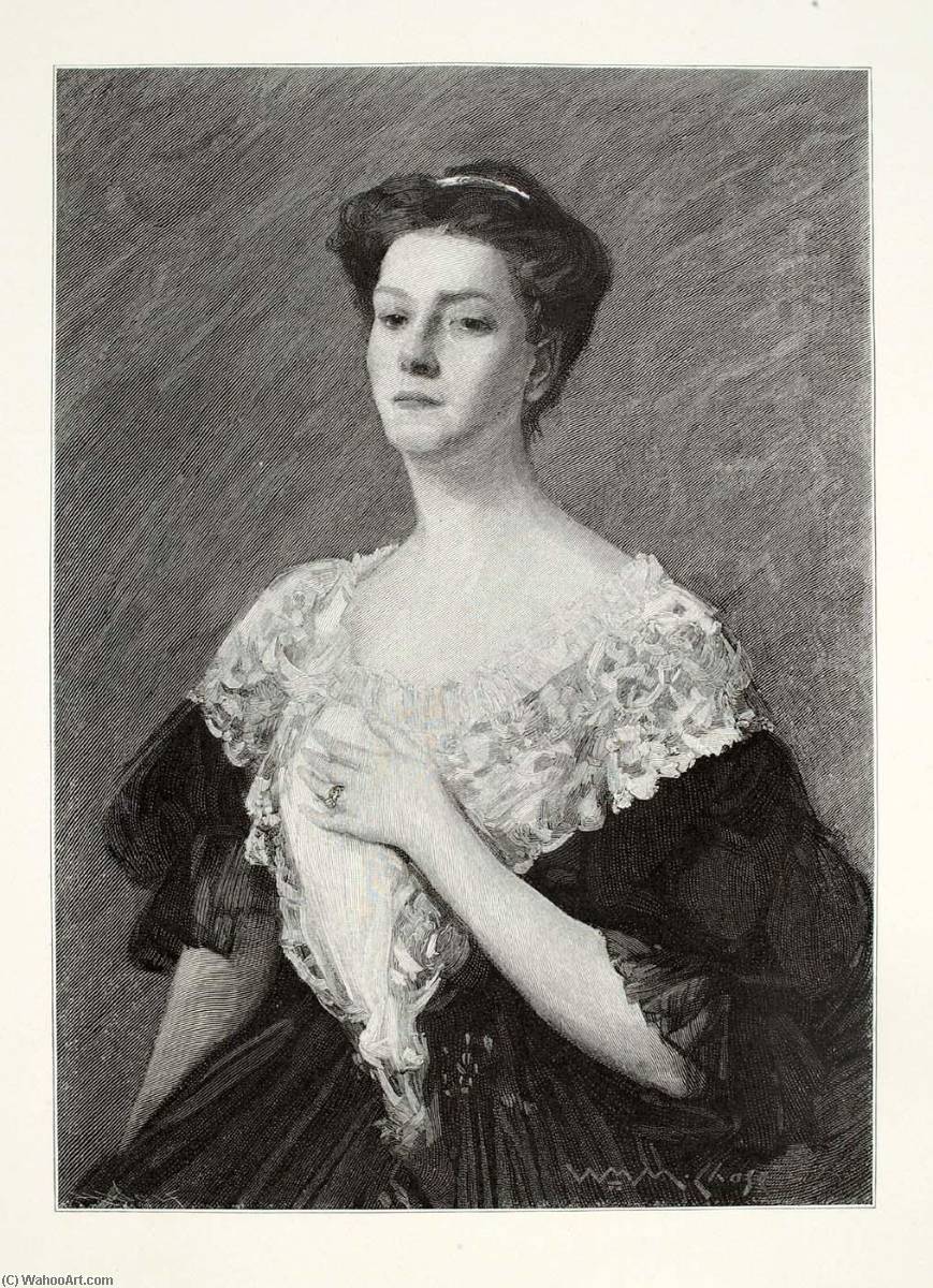 Portrait of a Woman, 1906 by Henry Wolf (1925-2005, Austria) Henry Wolf ...