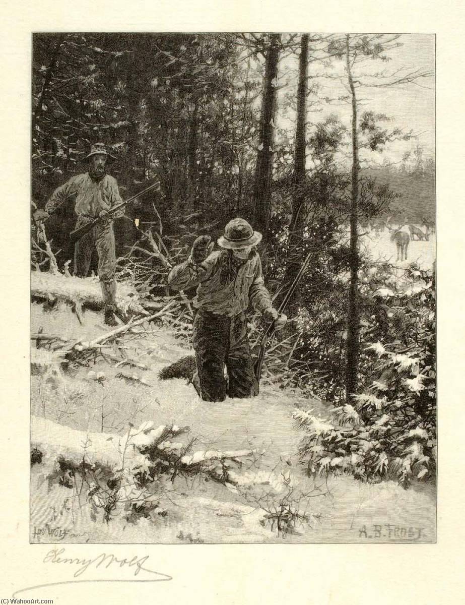 Reproductions De Qualité Musée En attente, 1885 de Henry Wolf (Inspiré ...