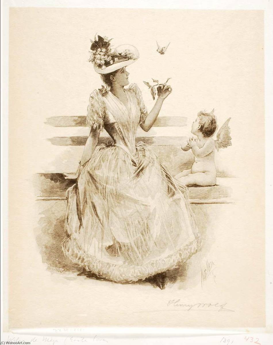 Easter Cover, 1891 by Henry Wolf (1925-2005, Austria) Henry Wolf ...