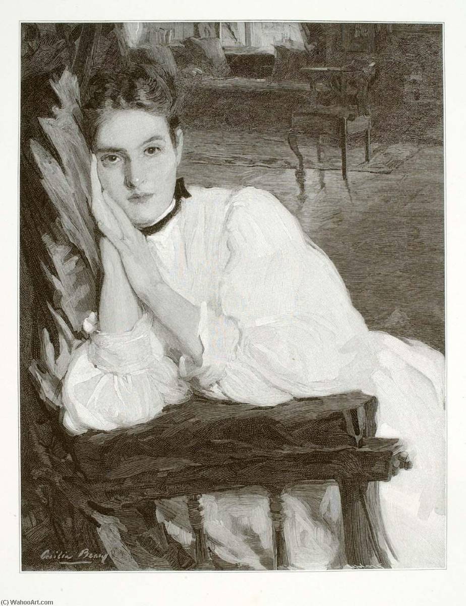 Reverie, 1894 by Henry Wolf (1925-2005, Austria) Henry Wolf | ArtsDot.com