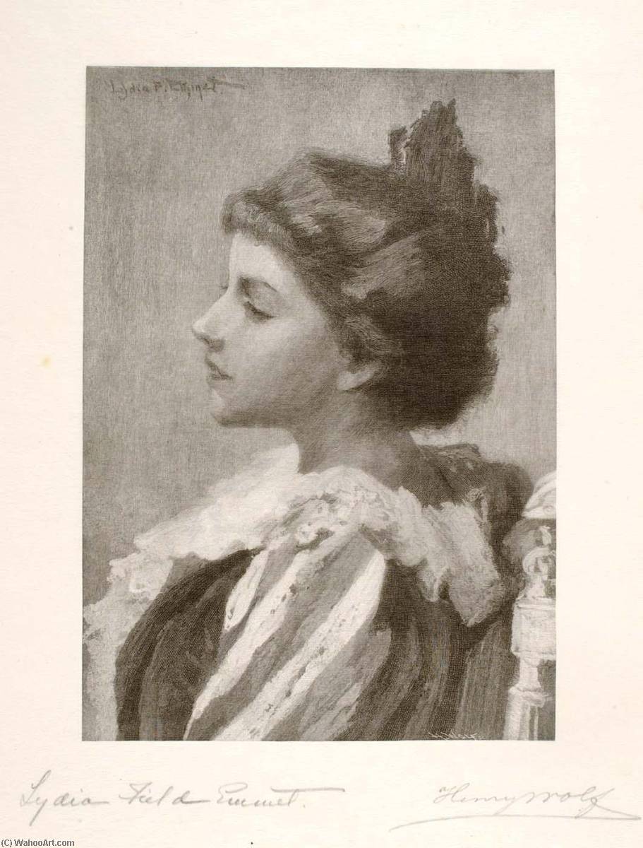 In Her First Youth, 1892 by Henry Wolf (1925-2005, Austria) Henry Wolf ...