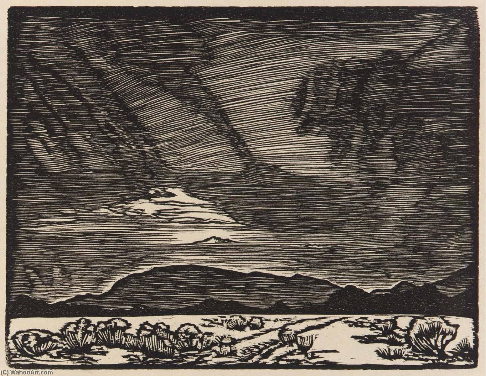 Order Artwork Replica The Desert, 1926 by Howard Cook (Inspired By ...