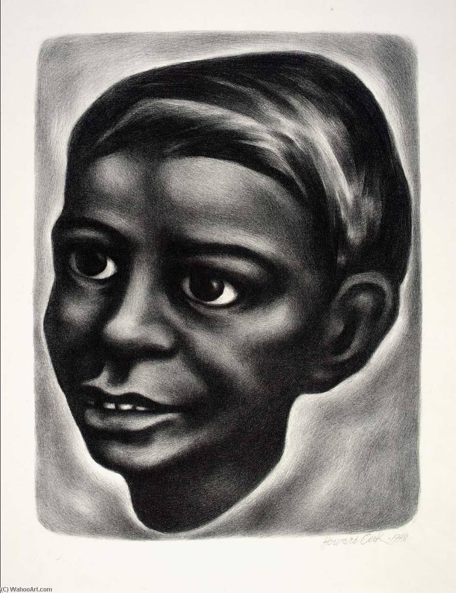 Get Paintings Reproductions Bright Angel, 1948 by Howard Cook (Inspired ...