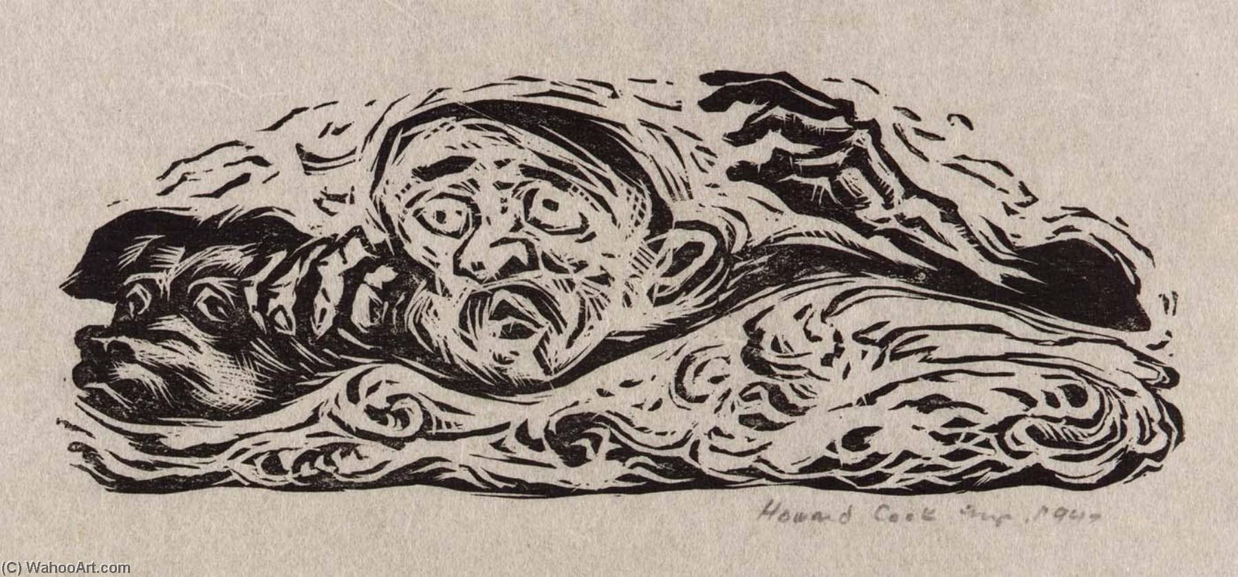 Purchase Oil Painting Replica Buck and Master, 1947 by Howard Cook ...