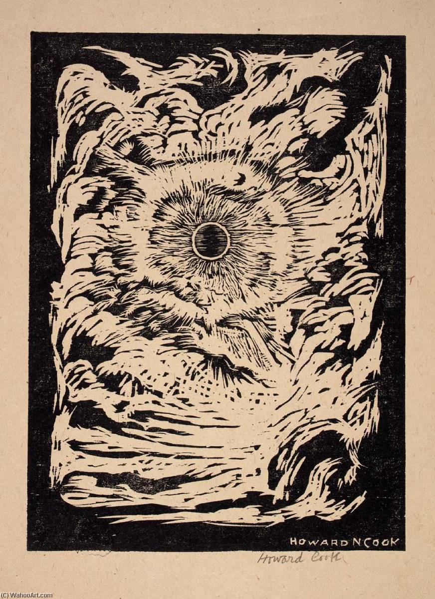 Purchase Oil Painting Replica Sun Eclipse, 1925 by Howard Cook ...