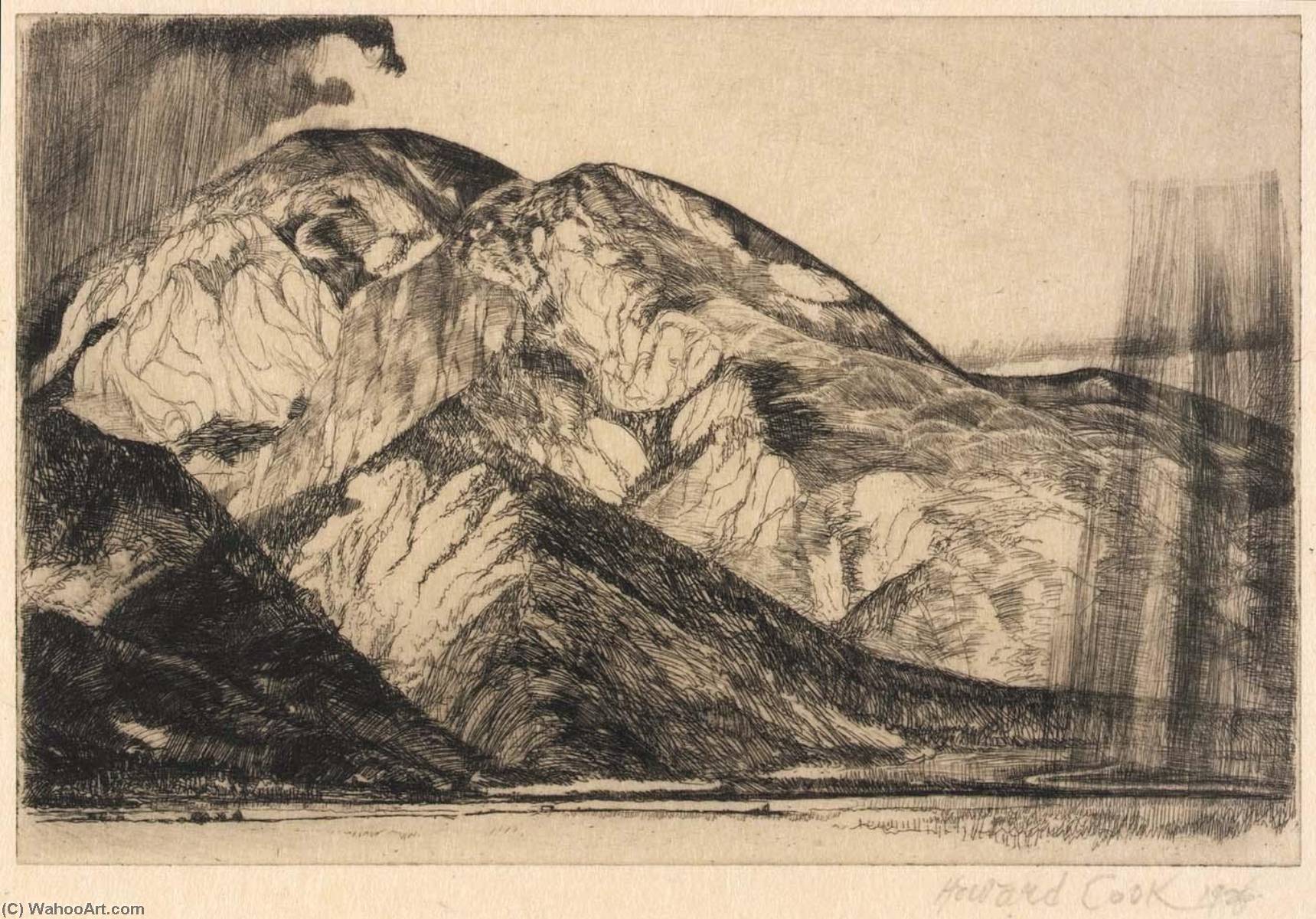 Purchase Oil Painting Replica The Lobo, 1927 by Howard Cook (Inspired ...