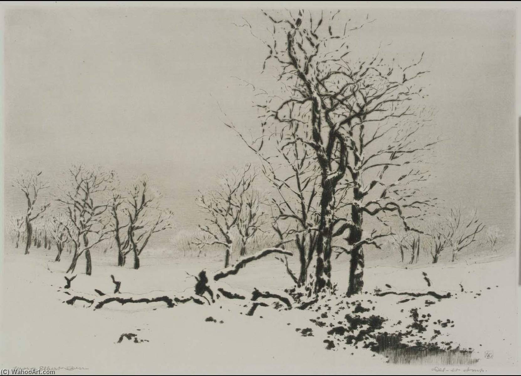 Order a print of Winter (No. 1) - George Elbert Burr