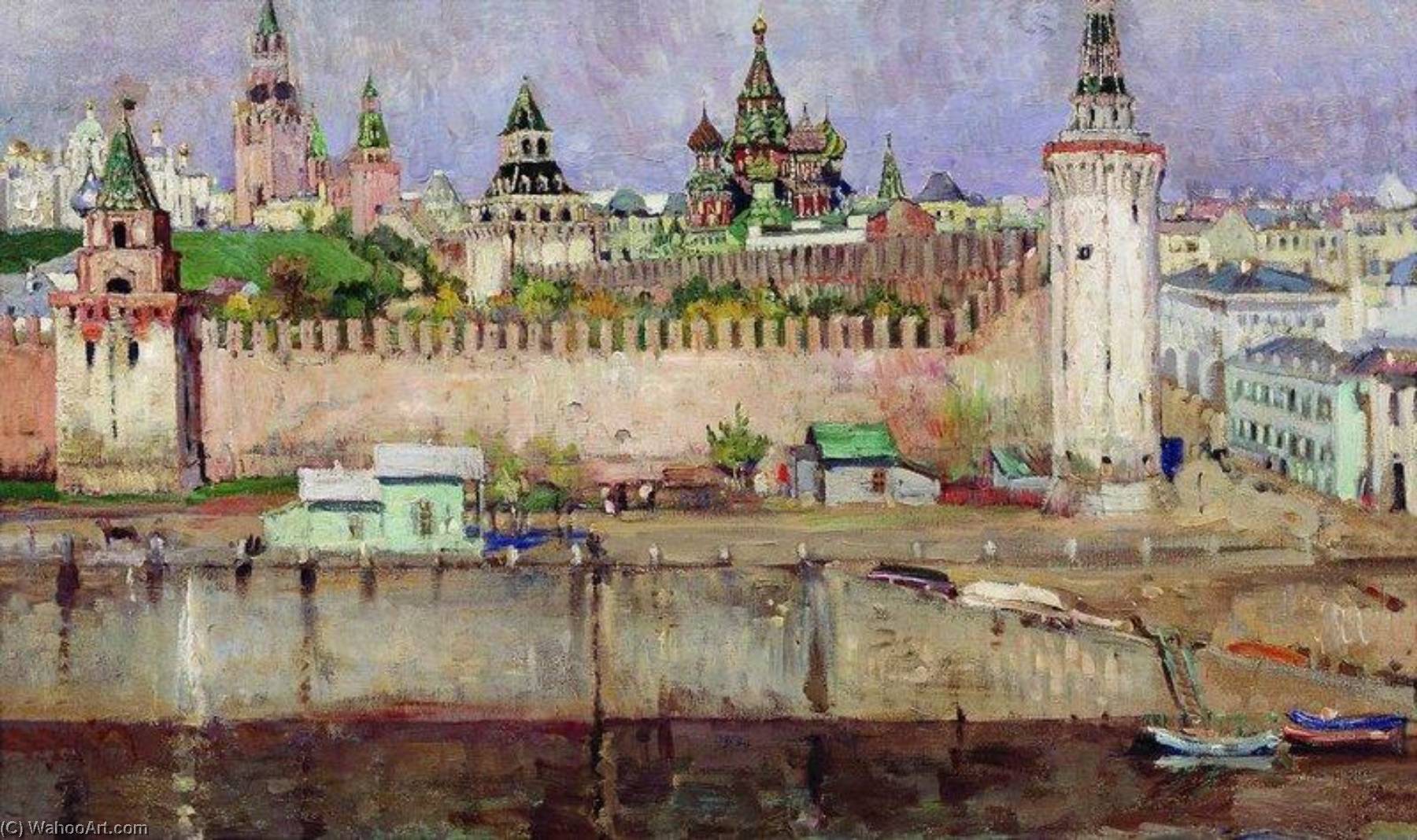 Museum Art Reproductions Moscow Kremlin by Sergei Arsenievich ...