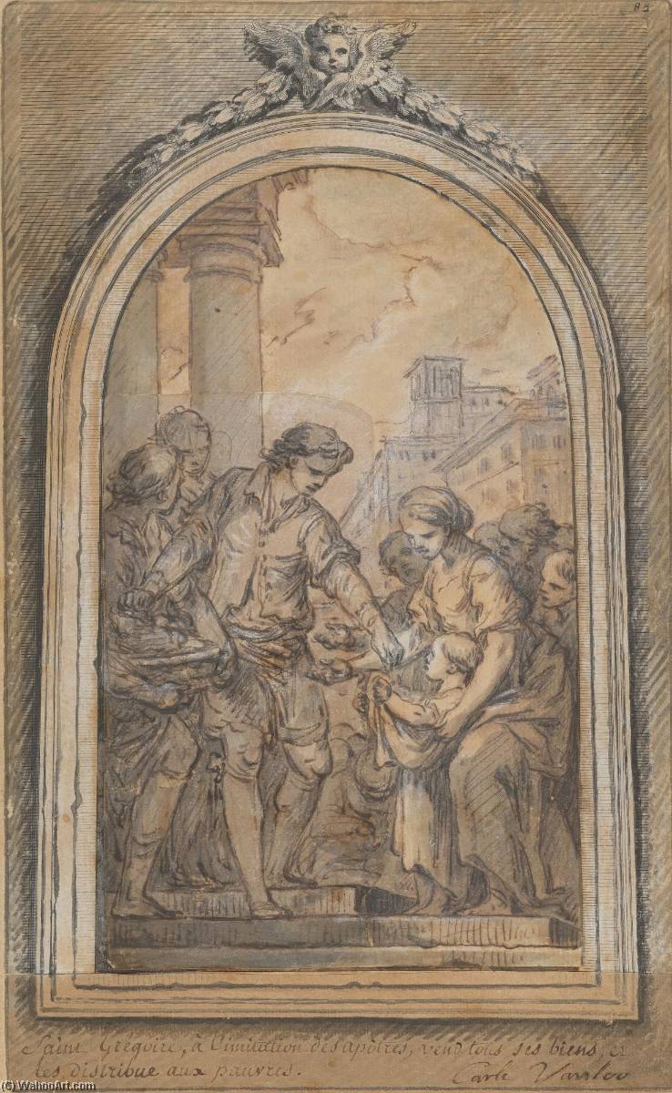 Obtener Grabados De Calidad Del Museo Vida de San Gregorio San Gregorio ...