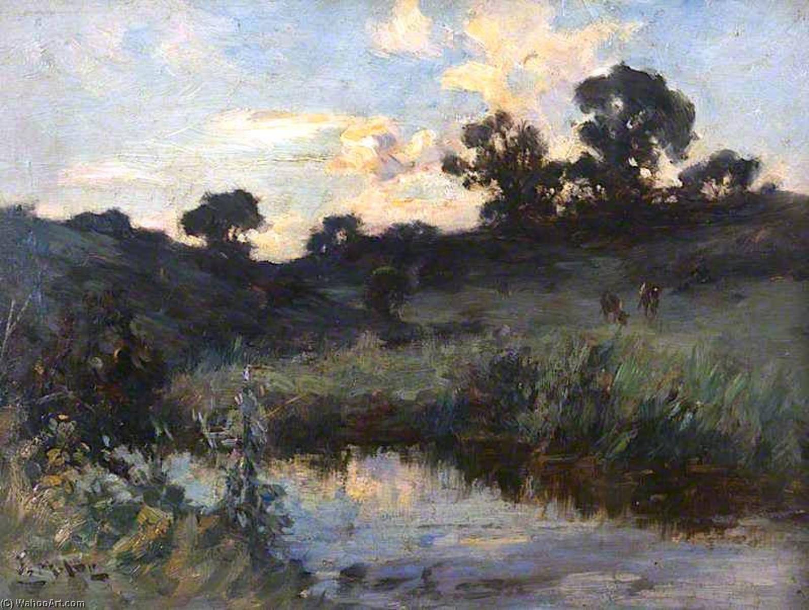 Art Reproductions Landscape by Joseph Milne (1859-1911) | ArtsDot.com