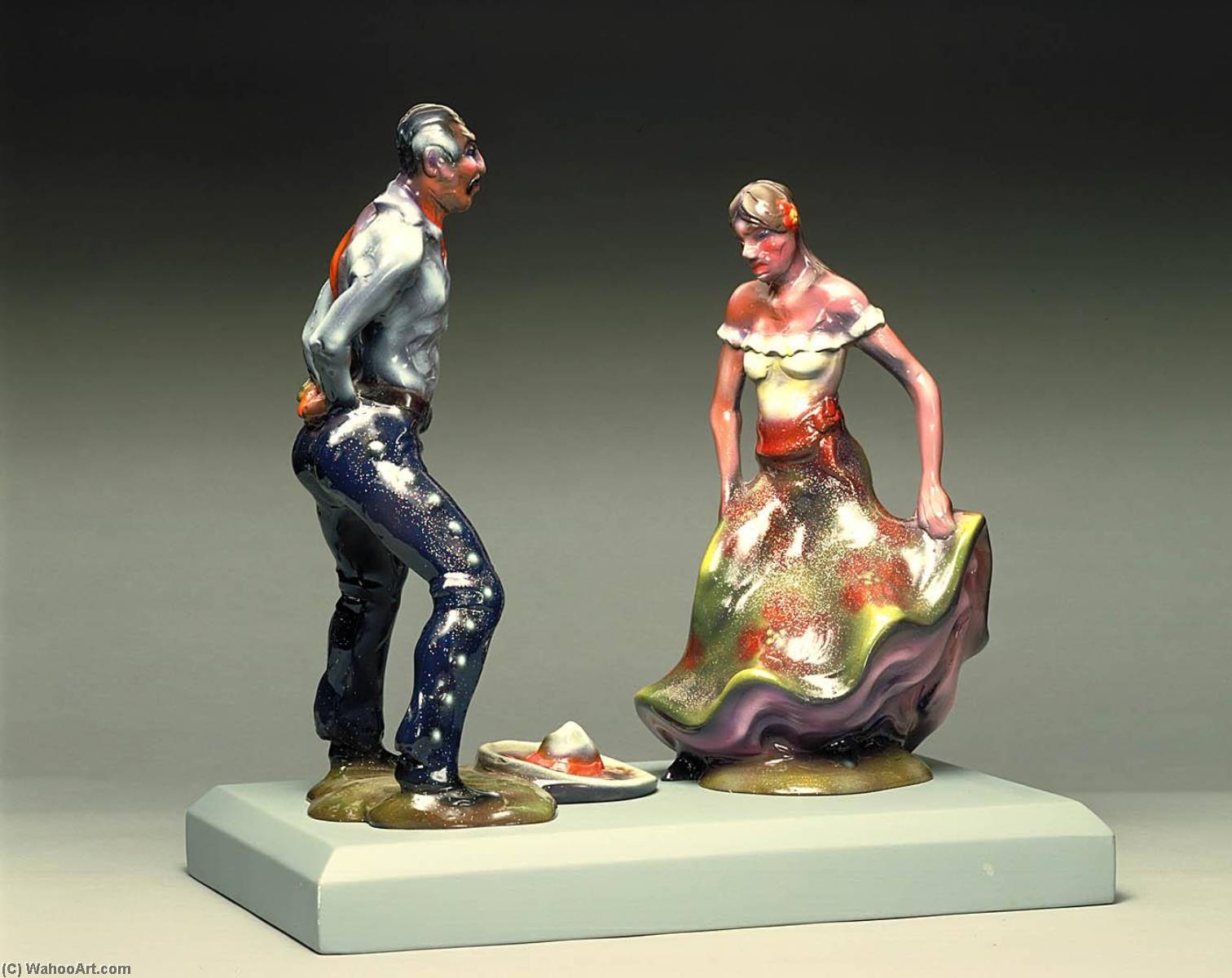 Model for Fiesta, 1986 by Luis Jiménez (1940-2006, United States) Luis ...