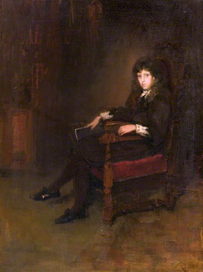 Get Paintings Reproductions Mary Dallas Ross, 1892 by Robert Brough (1872-1905) | ArtsDot.com