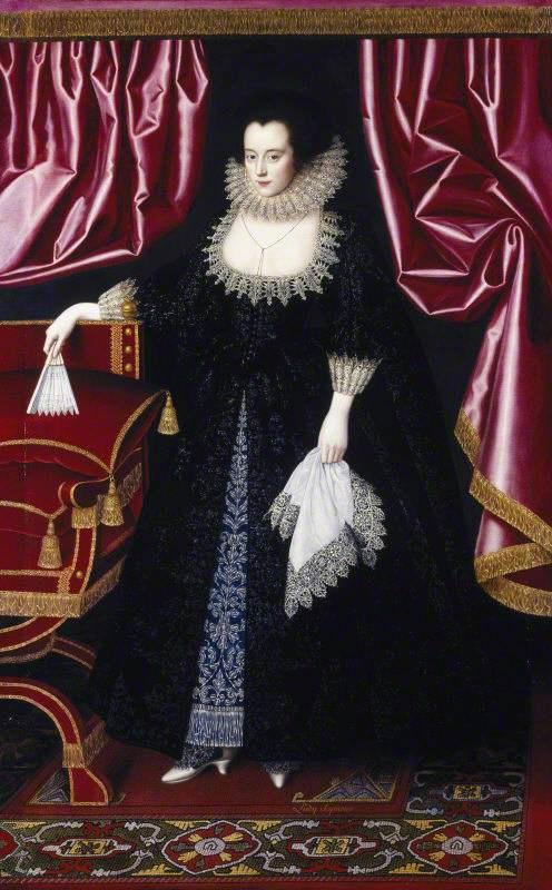 Reproductions D'art Lady Anne Sackville, 1615 de William Larkin (1580 ...