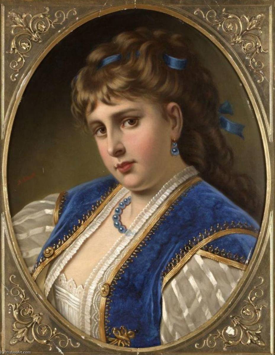 Museum Art Reproductions Kristina Nilsson by Anton Ebert (1835-1896 ...