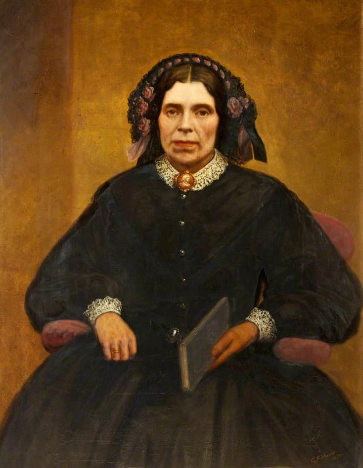 Paintings Reproductions Margaret David by George Frederick Harris (1856 ...