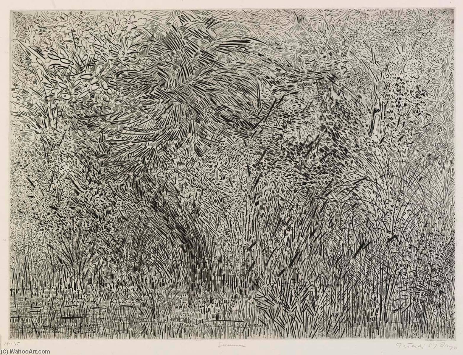 Été, 1957 de Gabor Peterdi (1915-2001) Gabor Peterdi | ArtsDot.com