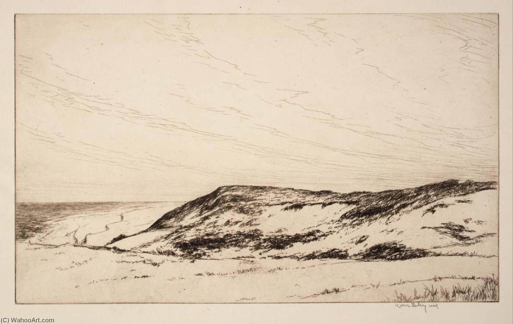 Get Art Reproductions High Land, Cape Cod, 1922 by Kerr Eby (1889-1946 ...