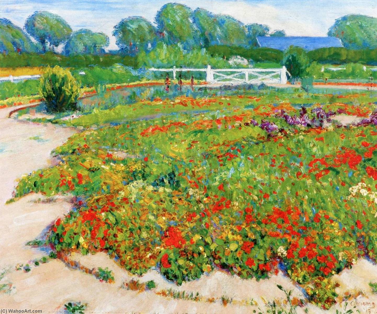 Get Art Reproductions In Forest, Oak Cliff, 1913 by Lucien Abrams (1870 ...