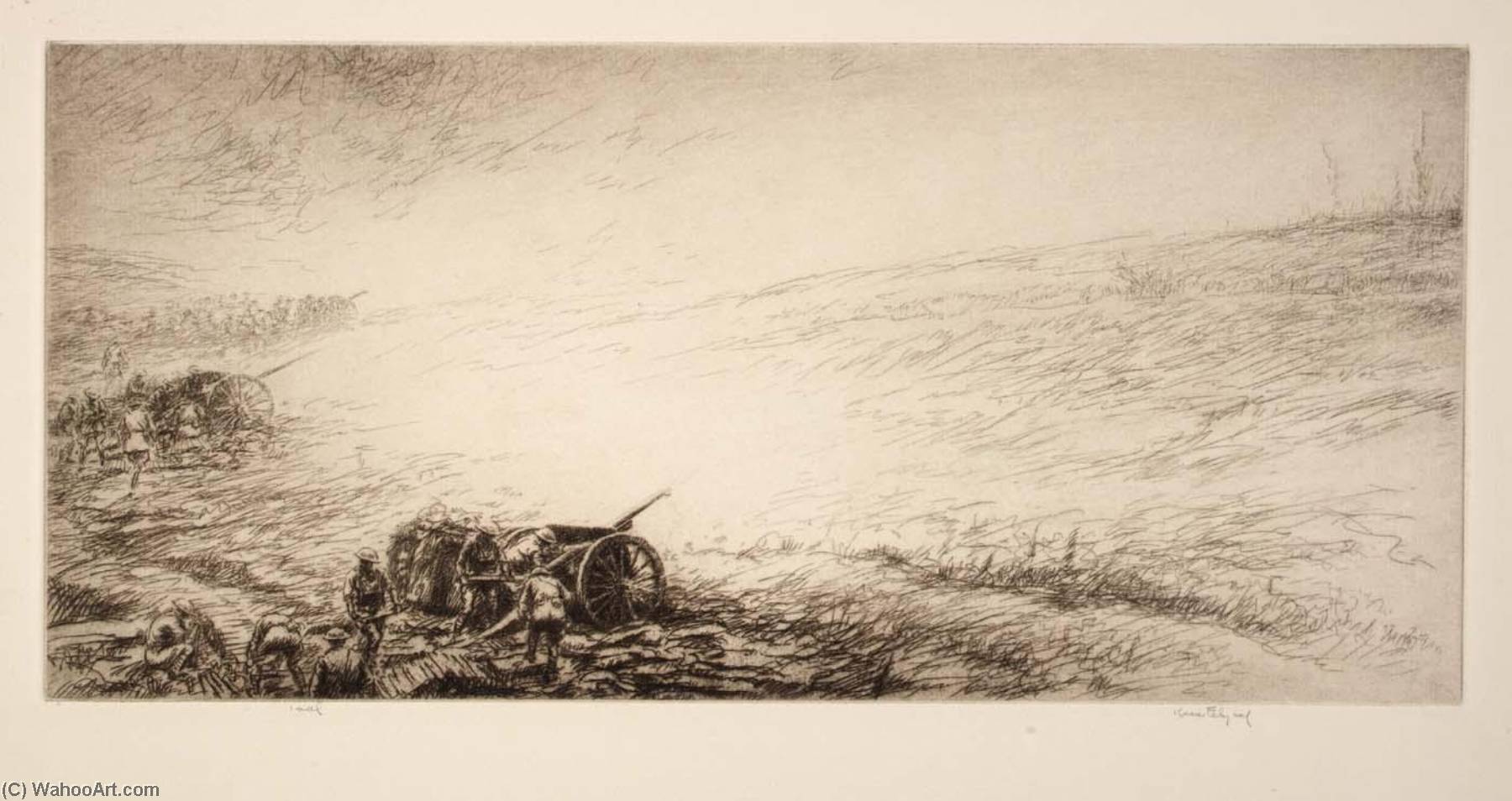 Buy Museum Art Reproductions Open Action, 1928 by Kerr Eby (1889-1946 ...