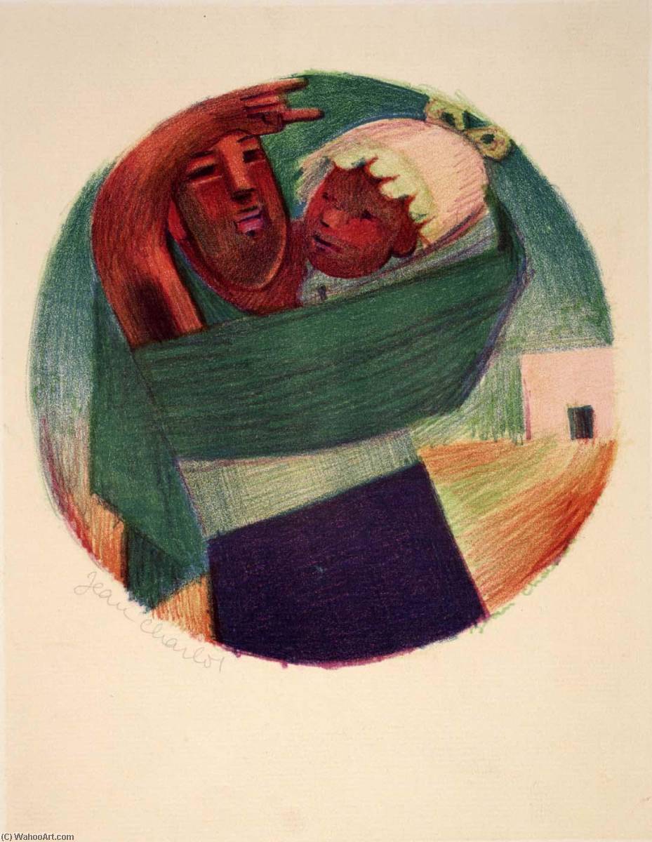 Tondo Yo, 1933 de Jean Charlot (1898-1979, France) | Reproducciones De ...